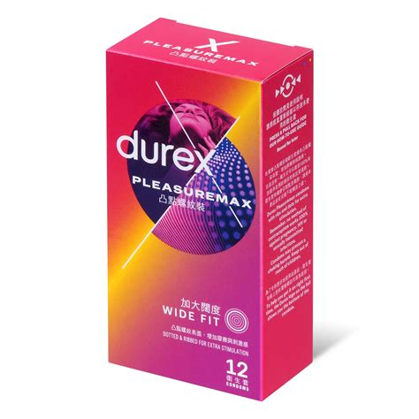 Durex Pleasuremax 12s Pack Latex Condom New Or Old Packaging Will Be