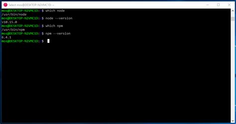 Installera Node Js Och Npm Dbwebb