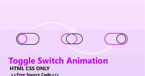 Switch Animation Html And Css Tutorial Rayen Code