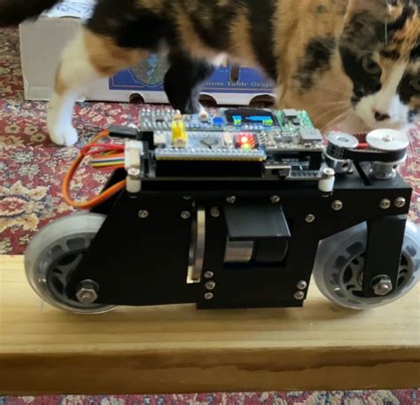 3d Printed Self Balancing Robot Bike Cool Robots Diy Robot Balancing Robot