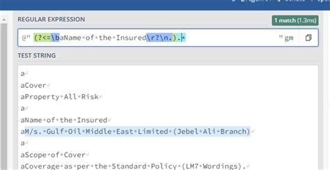 I Want To Extract The Data Between Two Fields Without Spaces Or Any Special Characters Using
