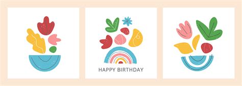 창조적 인 보편적 인 추상 예술 엽서 세트 손으로 그린 유기적 인 모양과 질감을 가진 트렌디 한 현대 벡터 일러스트레이션 포스터 이야기 표지 소셜 미디어 게시물에 적합