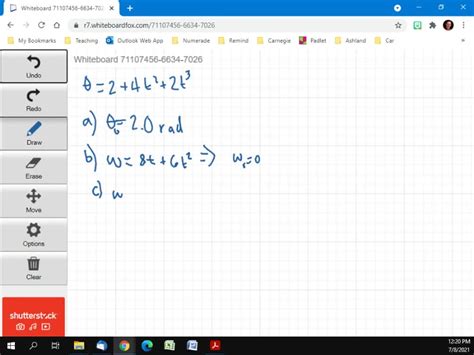 The Angular Position Of A Point On A Rotating Wheel Is Given By θ204