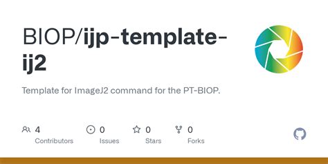Github Biop Ijp Template Ij Template For Imagej Command For The Pt