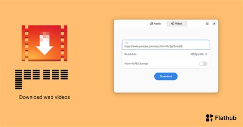 install 비디오 다운로더 on linux flathub