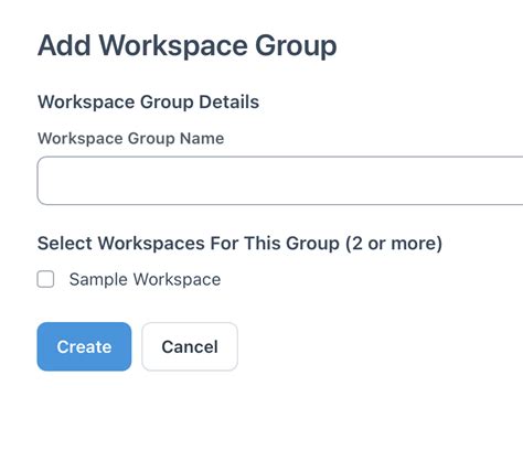 Workspace Groups Workzone Knowledge Base