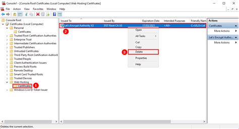Remove Lets Encrypt Certificate In Windows Server Ali Tajran