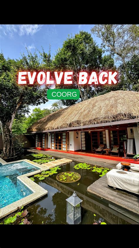 Evolve Back Coorg Resort