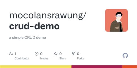Github Mocolansrawungcrud Demo A Simple Crud Demo
