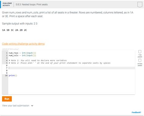 Computer Science Python Nested Loops I Cant Figure Out How To Start This Problem R