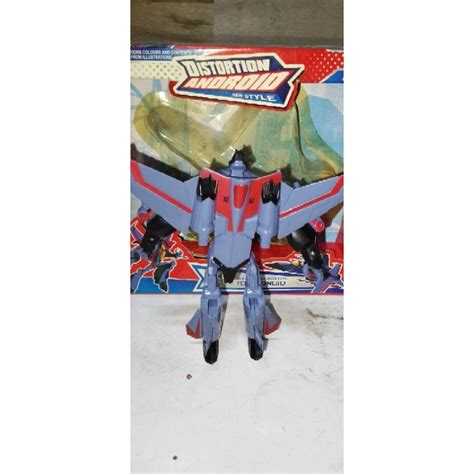 Distribution Android Transfomer Trans Anim 9 Starscream Jet Shopee Philippines
