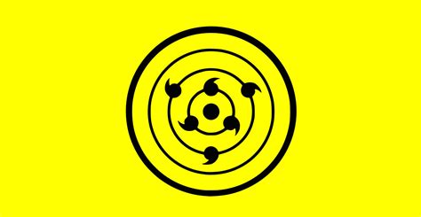 Download Yellow Naruto Rinnegan Eye Wallpaper
