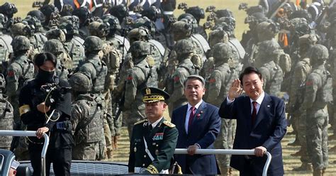 윤석열 대통령 국군의 날 기념식 참석