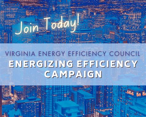 Energizing Efficiency Campaign Virginia Energy Efficiency Council