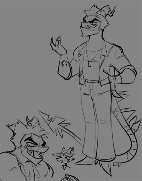 Helluva Boss Art Drawings Simple Character Art Boss