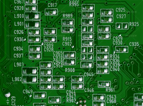 Computer Circuit Board Stock Photos Motion Array