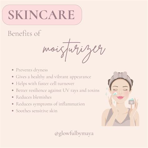 Skincare Benefits By Glowfulbymaya Moisturizer In 2024