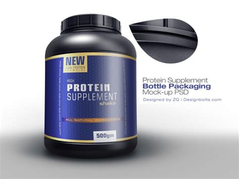 15 Supplement Bottle Mockup Psd Free Download Graphic Cloud