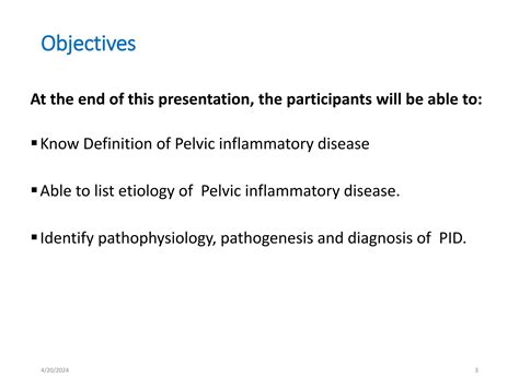Seminar Presentation Of Pid And Ectopic Pregnancypptx