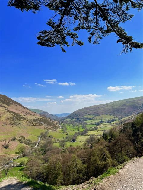 Pistyll Rhaeadr Waterfall Walk Stand At The Top Of Wales Tallest