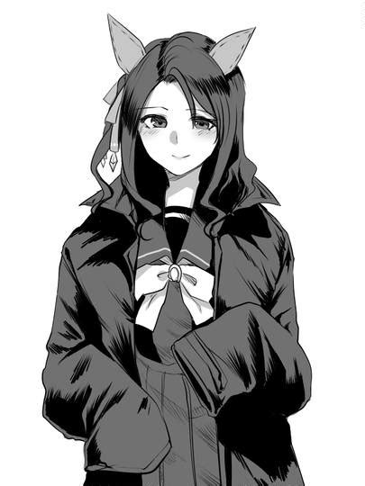 キングヘイローとコート KURO