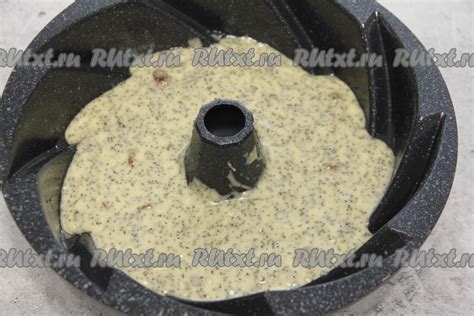 Кекс с маком на кефире в духовке 9 фото в рецепте