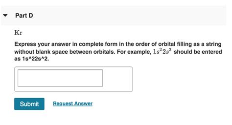 Solved Write Full Electron Configurations For Each Of The