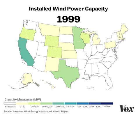 Wind Energys Lopsided Growth In The Us Explained With 4 Maps Vox