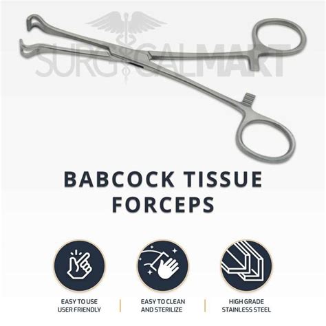 Babcock Intestinal Forceps 625 With 9mm Jaws Surgical Mart