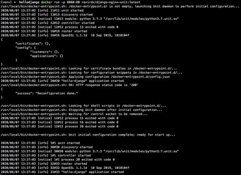 django app with nginx unit and docker by ravi vagadia medium