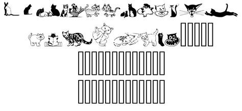 Cats Csp Font By Csp Backgrounds Fontriver