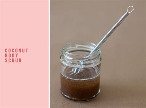 DIY Coconut Oil Brown Sugar Body Scrub