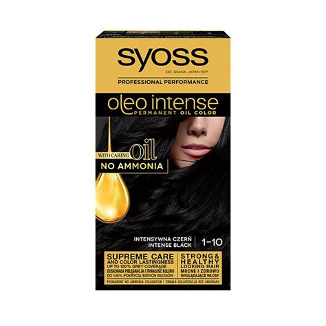 Syoss სიოსი თმის საღებავი კოლორ ინტენს 1 10 5277