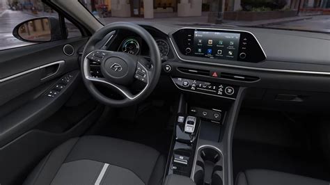 2023 Sonata Hybrid Blue Trim Features Hyundai Usa