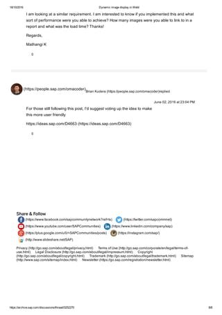 Sap Bobj Webi Dynamic Image Display In Webi PDF