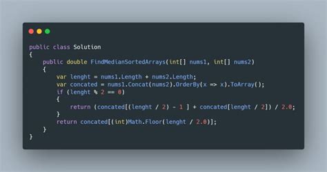 Kleber Syd Moraes Da Silva On Linkedin 4300 Leetcode Median Of Two Sorted Arrays Given Two Sorted