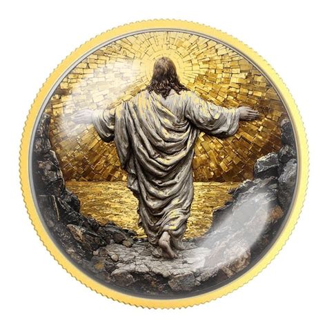 Moneda De Sobriedad Religiosa Medalla De Recuperación De Jesús Chip