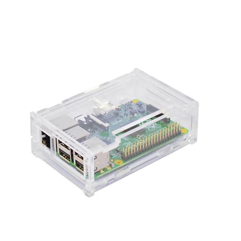 Acrylic Case Clear Case Transparent Enclosure For Raspberry Pi B No Raspberry Pi Board