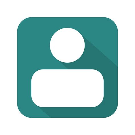 Premium Vector Vector User Icon With Shadow