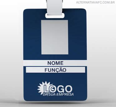 Modelos de Crachas Personalizados Alternativa Fábrica de Cartões