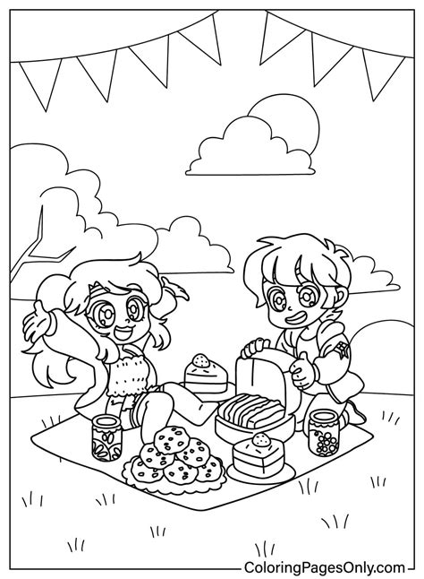 Aphmau Coloring Pages Free Printable Pdf Online Coloring