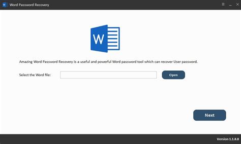 How To Recovercrack Password For Ms Word 20072010201320162019