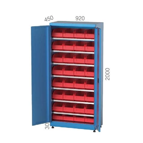 6221 Plastic Bin Storage Cabinet Koçel