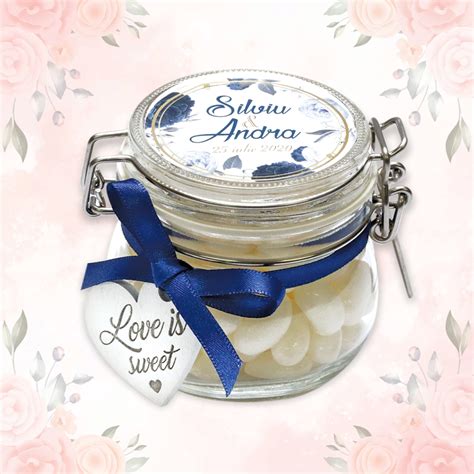 Borcan Rotund Mic B010 Bonbon Candy