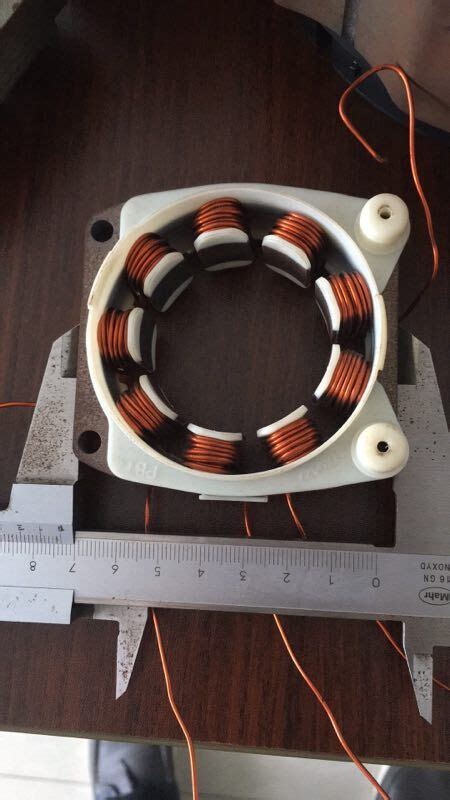 Bldc Stator Needle Winding For4 6 8 9 10 12 14 15 18 Poles Stators Sample Produced By Wind Tsm