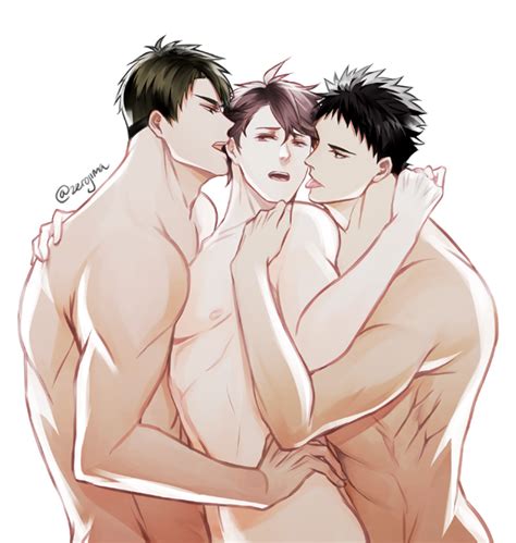 Post Haikyuu Hajime Iwaizumi Toru Oikawa Wakatoshi Ushijima