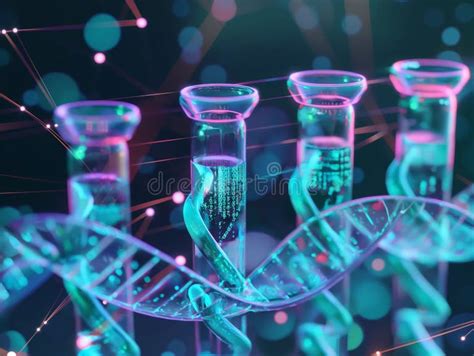 Concept Of Genetic Research And Biotechnology Science Human Biology