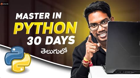 Master Python In 30 Days Roadmap Python In Telugu Youtube