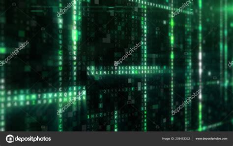 Abstract Blue Futuristic Background Information Technology Hexadecimal Digital Data Code — Stock