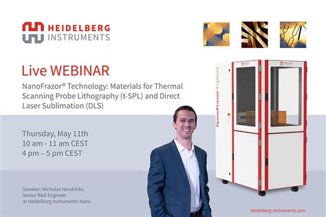 Discover The Benefits Of Thermal Scanning Probe Lithography With Our Nanofrazor Webinar